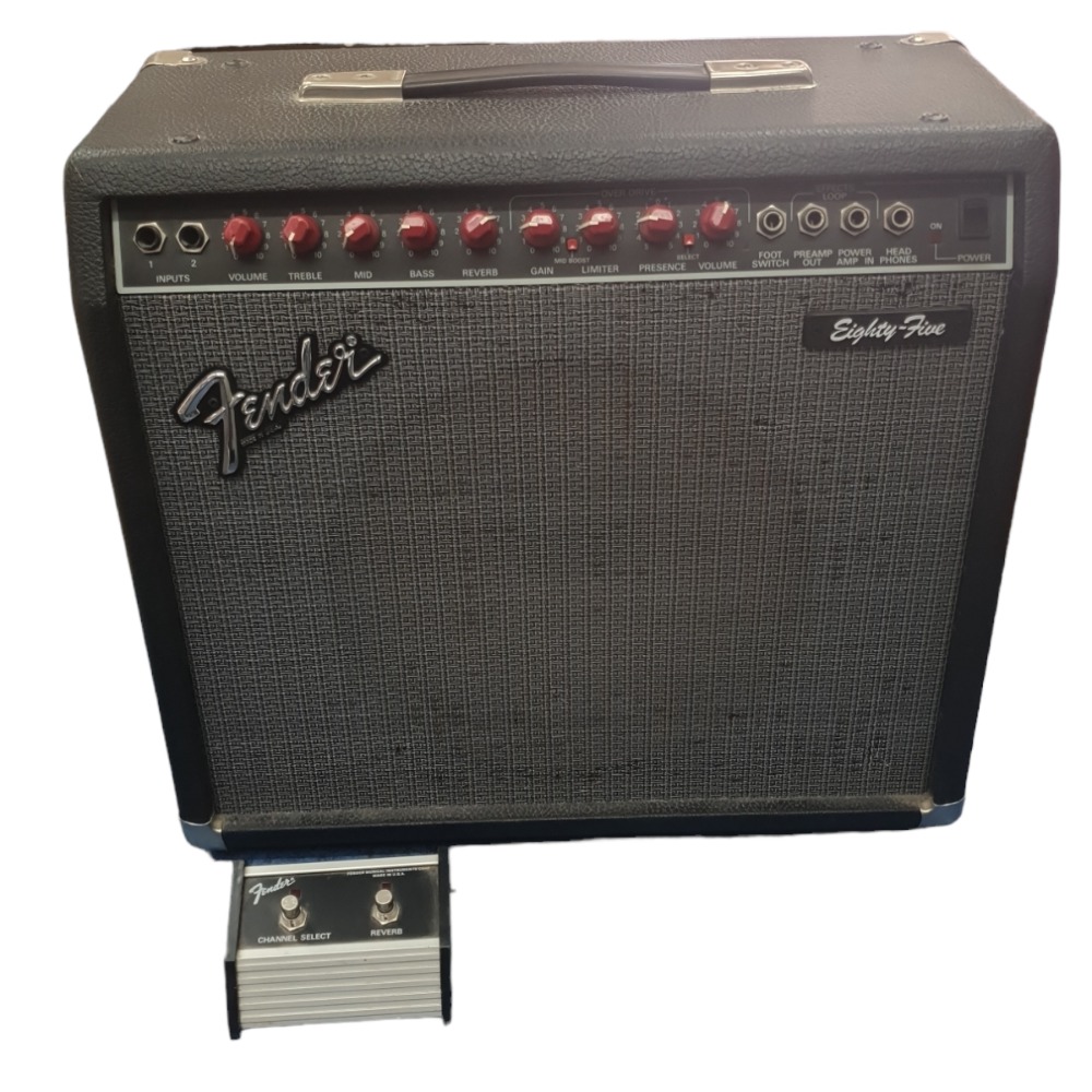 Pre-owned Fender Eighty-five Amp with 2 Button Foot Switch - Own4Less